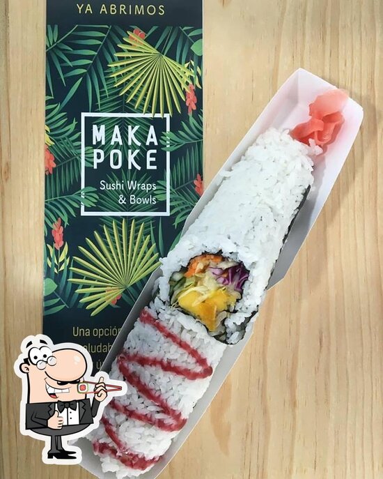 Menu at Maka Poke restaurant, Naucalpan