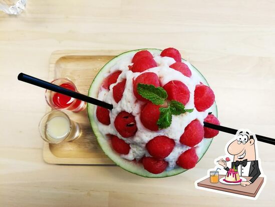 Menu at Sweet Village ร้านเค้กและกาแฟ restaurant, Chai Nat
