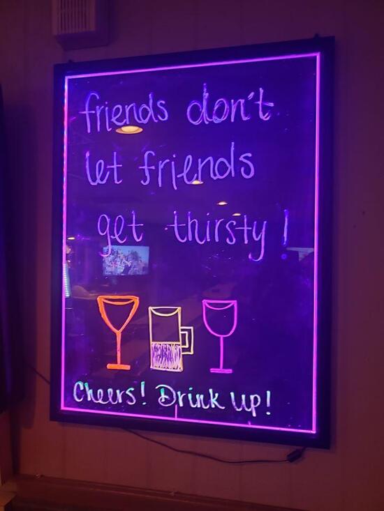 Menu at Bogey Sports Bar, Hurricane