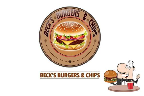 Menu at Beck's Burgers & chips restaurant, Tembisa