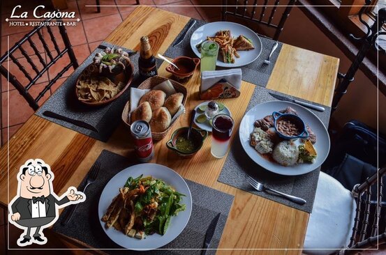 Hotel Restaurante-Bar La Casona, Jilotepec de Molina Enríquez - carta y ...