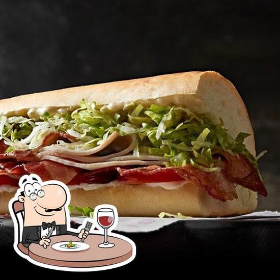 Menu at Jimmy John's fast food, Irvine, Irvine Center Dr