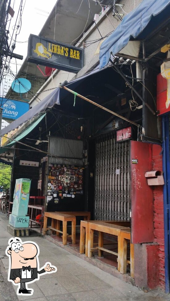 Menu at Linda's Bar, Chiang Mai