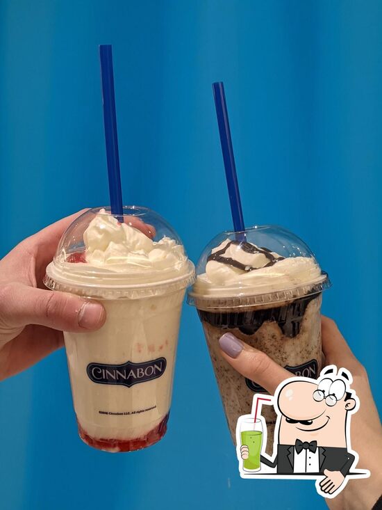 Carta del postres Cinnabon, East Rutherford