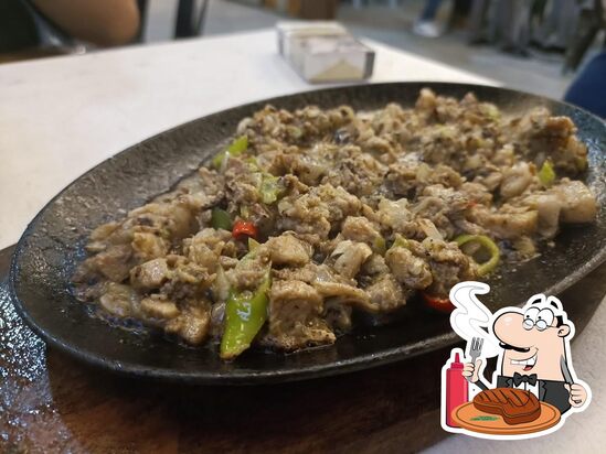 Menu at Master's Pares restaurant, Tarlac City