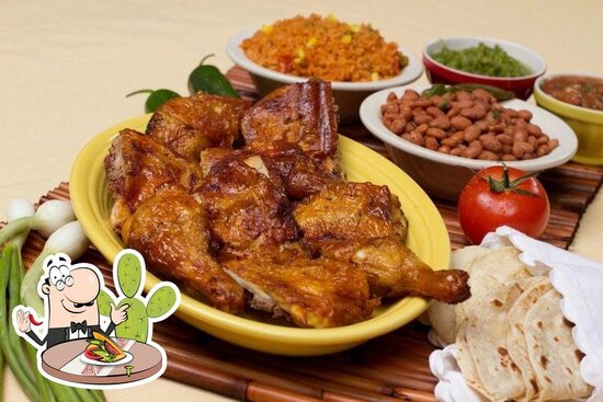 Menu at Pollo Palenque restaurant, McAllen, S 10th St