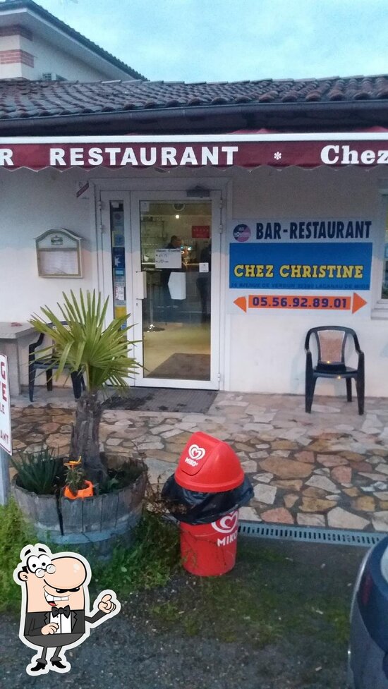 Menu at Chez Christine restaurant, Mios