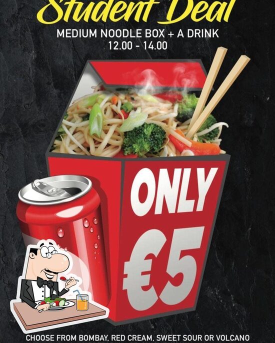 Menu at Ronin, Ostend