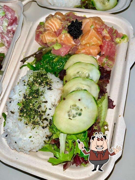 Menu at Poke District restaurant, Orange