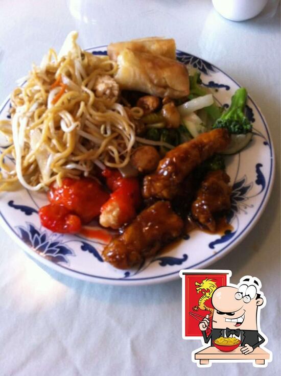 Menu at Sum Yan restaurant, Lebanon