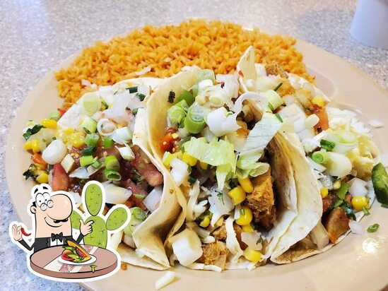 Menu at Chava's Mexican Grill restaurant, Evansville