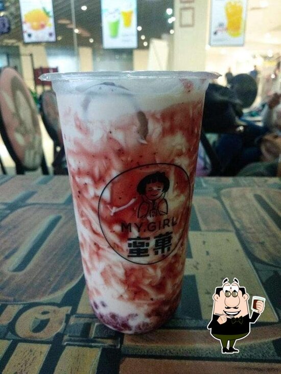 Menu at Mygirl Milk Tea Coffee Shop cafe, Muntinlupa