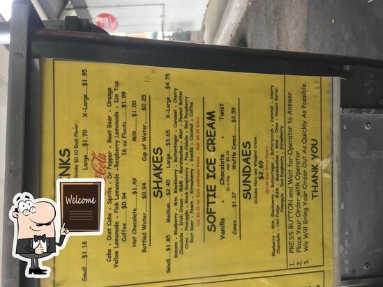 Menu at Jeb's Corner restaurant, Weiser