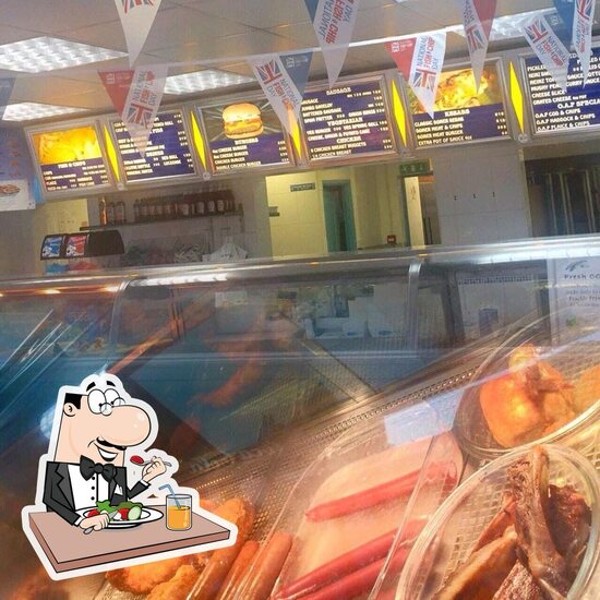 Menu at Frackle Fryers restaurant, High Wycombe