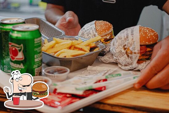 Menu at Nelson's Burger restaurant, Petrópolis