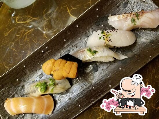 Menu at Kanda Sushi restaurant, Thousand Oaks