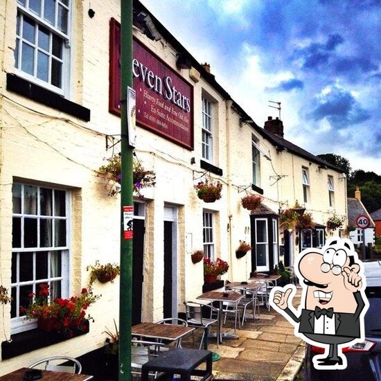 Menu at Seven Stars Inn pub & bar, Shincliffe