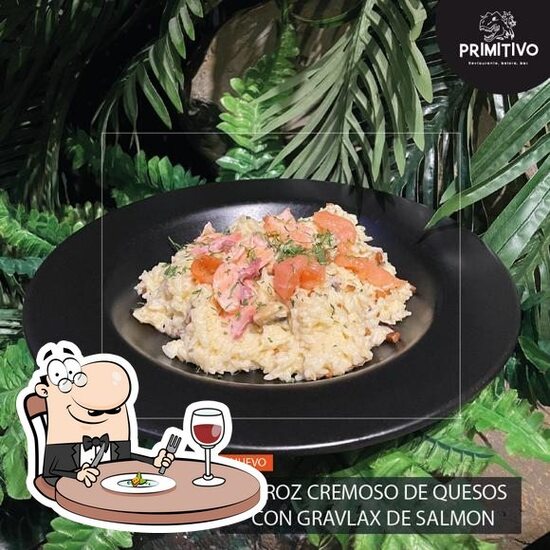 Carta de Primitivo restaurante, karaoke, bar, Bogotá