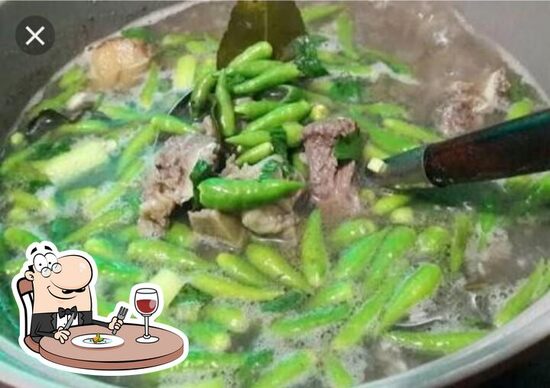 Menu at Sop Janda Bryan, East Jakarta