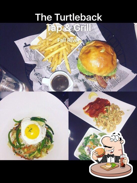 Menu at The Turtleback Tap & Grill restaurant, Fall River