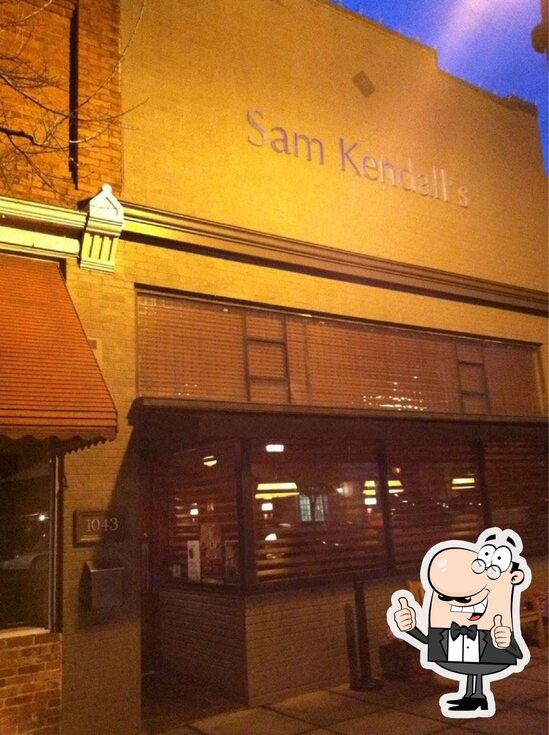 Menu at Sam Kendall's steakhouse, Camden