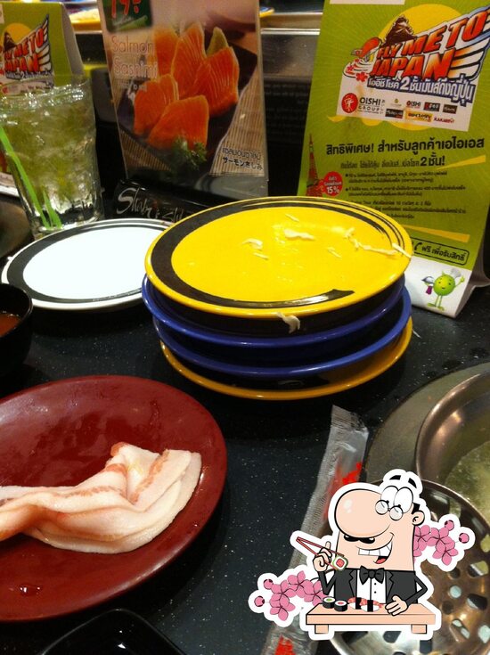 Menu at Shabushi Buffet restaurant, Bangkok, Tesco Lotus Laksi