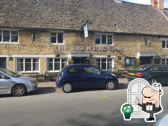 Menu at The Three Pigeons pub & bar, Witney