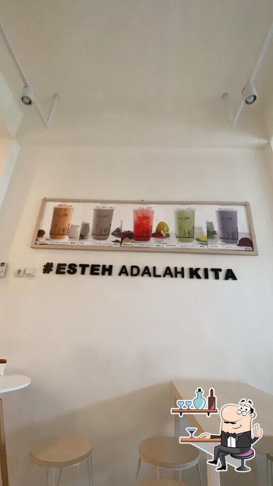 Menu at Es Teh Indonesia cafe, Kotabaru Hulu