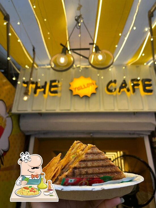 Menu at The Yellow Cafe, New Delhi
