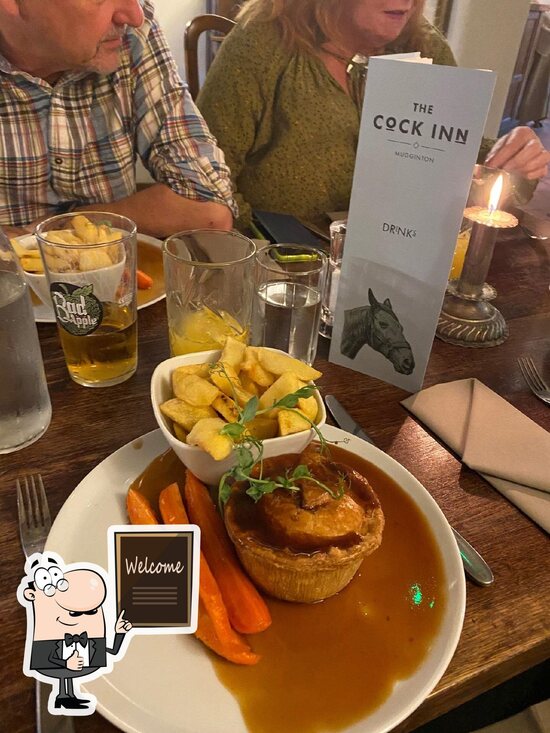 Menu at Cock - Mugginton restaurant, Weston Underwood