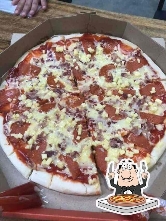 Menu at Alvin's Pizza restaurant, Cainta, 773 Bonifacio Ave
