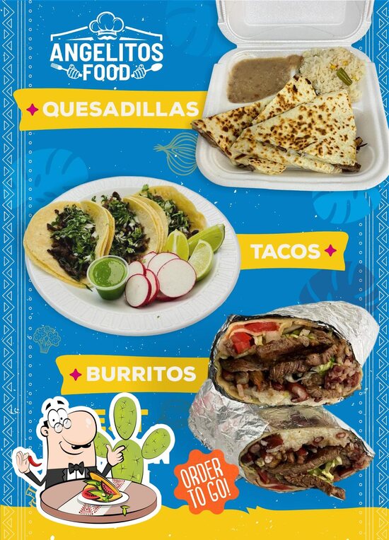 Menu at ANGELITOS' FOOD INC. restaurant, Riviera Beach