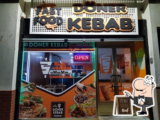 Menu at Fast Food Doner Kebab, Espartinas