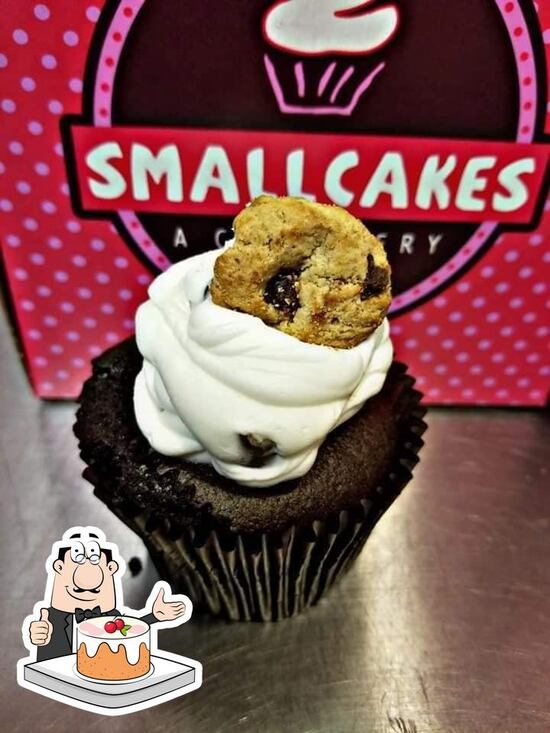 Menu at Smallcakes bakery, Annapolis