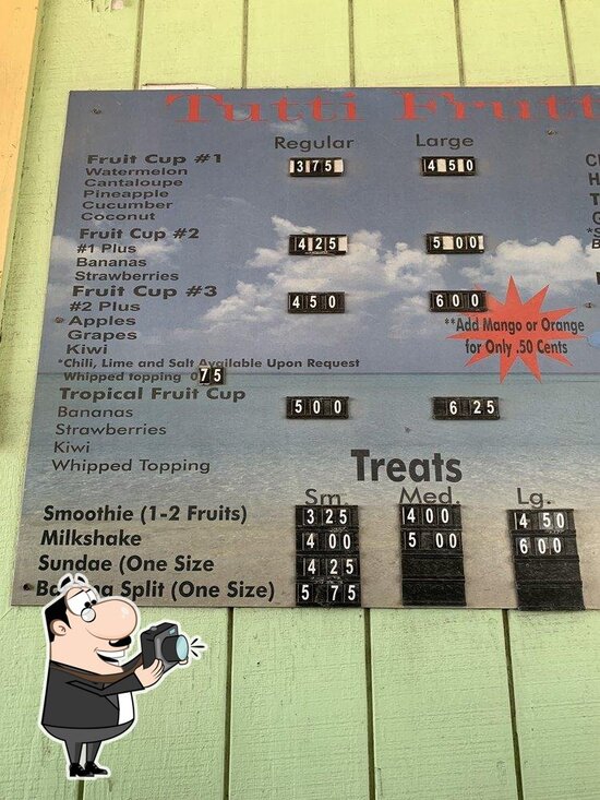 Tutti Frutti Delight, Alice - Restaurant menu, prices and reviews