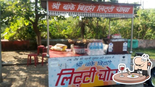Menu at Banke Bihari Litti Chokha, Bhopal