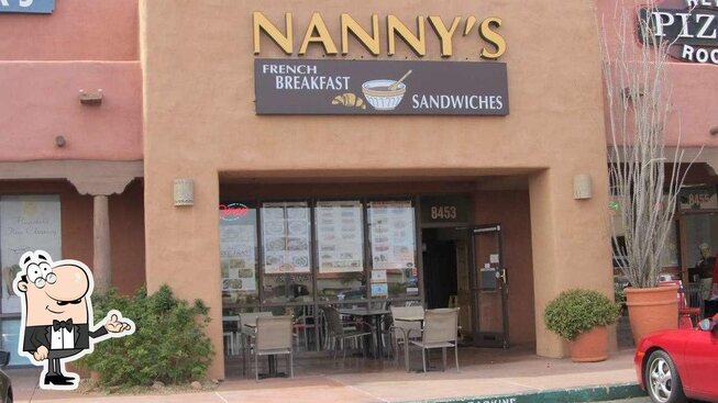Menu at Nanny's Cafe, Las Vegas