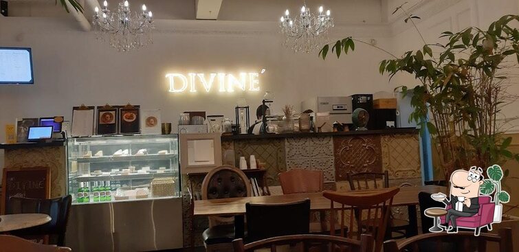 Menu at DIVINE(디바인) cafe, Seongnam-si