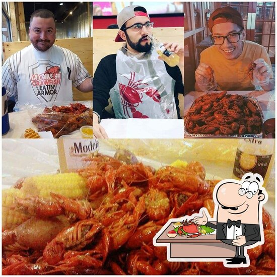 Menu at The LA Crawfish restaurant, McAllen, S 10th St