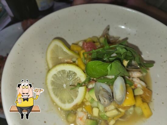Menu au Little Mamma restaurant, Casablanca, Rue Kaid al Achtar