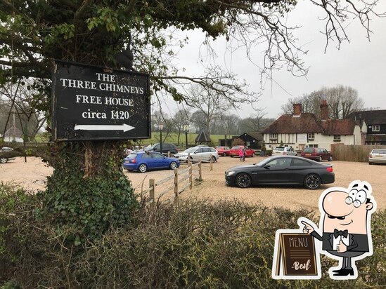 Menu at The Three Chimneys pub & bar, Smarden