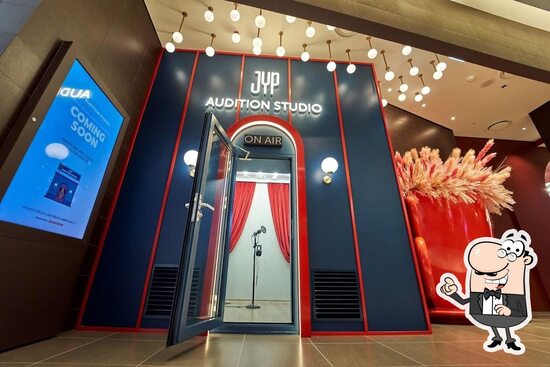 Menu at JYP Soul Cup Café restaurant, Seoul