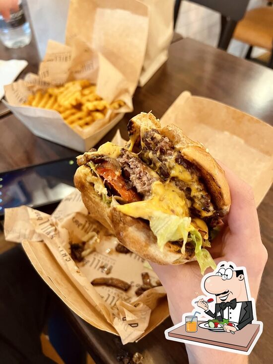 Menu at Cali Burger restaurant, London