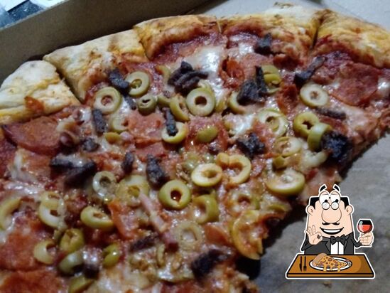 Menu at Como's Pizza pizzeria, Windsor