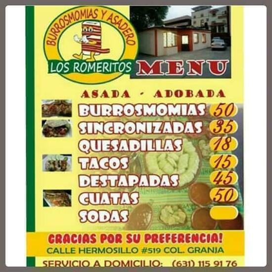 Burrosmomias los Romeritos restaurant, Nogales - Restaurant reviews
