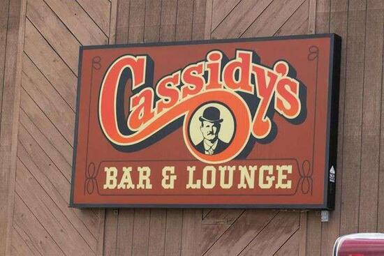 Menu at Cassidy's Bar & Lounge Casino, Plentywood