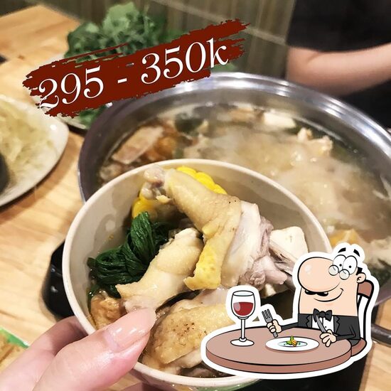Menu at Nem Nướng Xuân Dần restaurant, Hanoi, Ng. 95 P. Giang Văn Minh