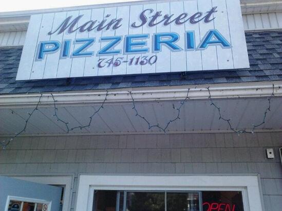Menu at Main Street Pizzeria, Youngstown