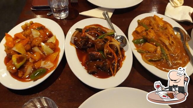Menu at Ming's Court restaurant, Dungarvan, Davitts Quay