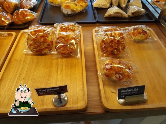 Menu at Ann Bakery, Bangkok